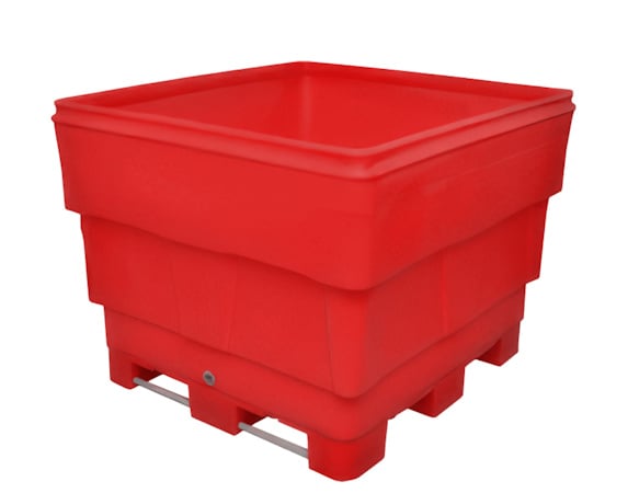 Rotator Commercial Containers // dump with a rotating forklift
