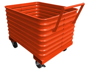 Rotator Commercial Containers // dump with a rotating forklift