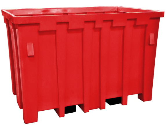 Workhorse XL Rotator - jumbo bulk bin, dump with a rotating forklift