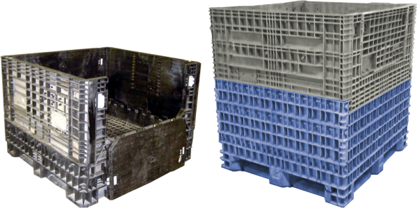 Used Collapsible Plastic Bulk Containers // Container Essentials