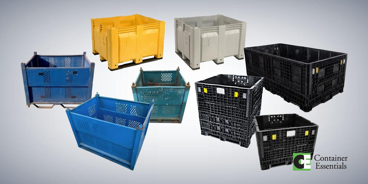 Industrial Manufacturing Containers / Wire Baskets, Bins, and Carts