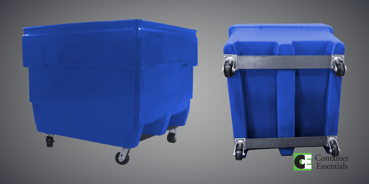 Mobile Gorilla Container | Caster Combo Bin | Rolling Caster Bins
